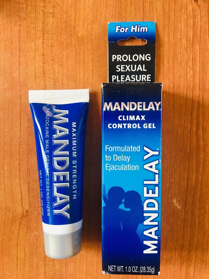 Mandelay Climax Control Gel For Him - Prolong sexual pleasure (28.35g ...