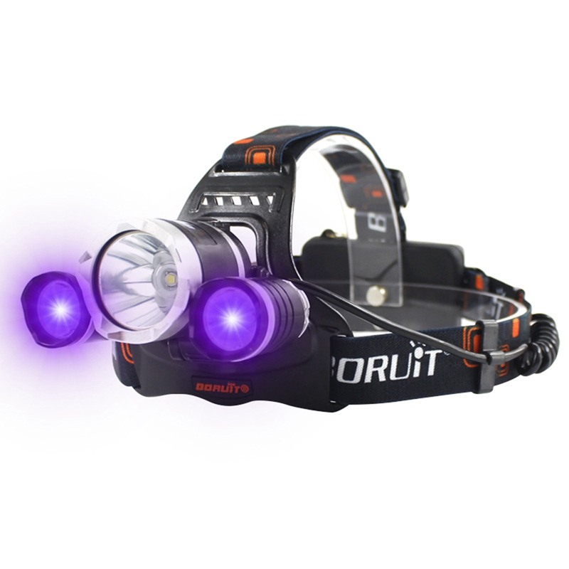 BORUiT RJ-3000 LED Hunting Headlight 3 Mode -Ultra Bright Head Light ...