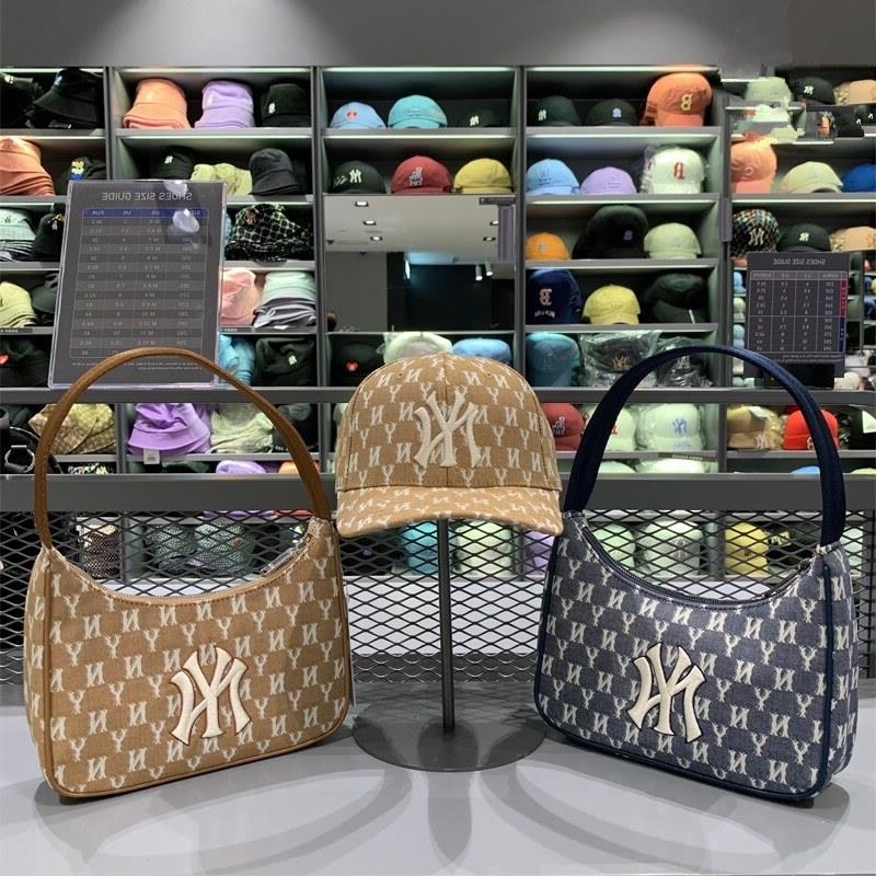 MLB alar bag new female Han Guoxia presbyopic cowboy makeup bag hand ...