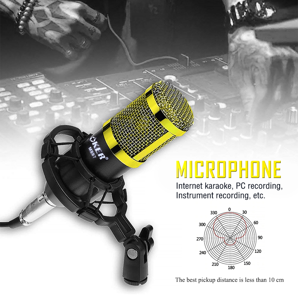 CONDENSER MICROPHONE OKER M-887 - OKER THAILAND - ThaiPick