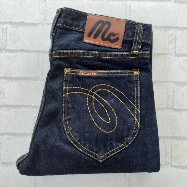 Mc Jeans กางเกงยีนส์ขากระบอกใหญ่ สี Midnight BIG SALE 1 - Jeans note - ThaiPick