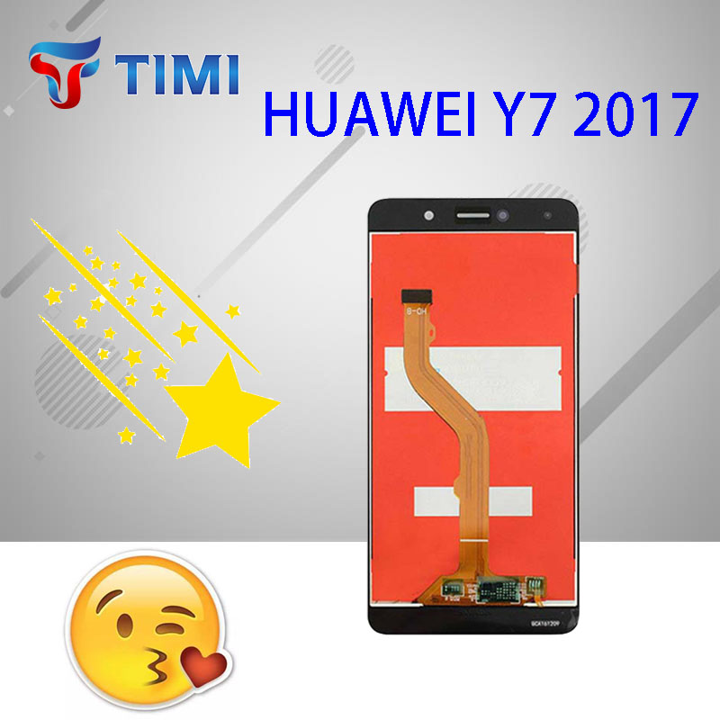 ชุดหน้าจอ HUAWEI Y7 2017 งานแท้มีประกัน แถมฟิล์ม - TiMi PHONE - ThaiPick