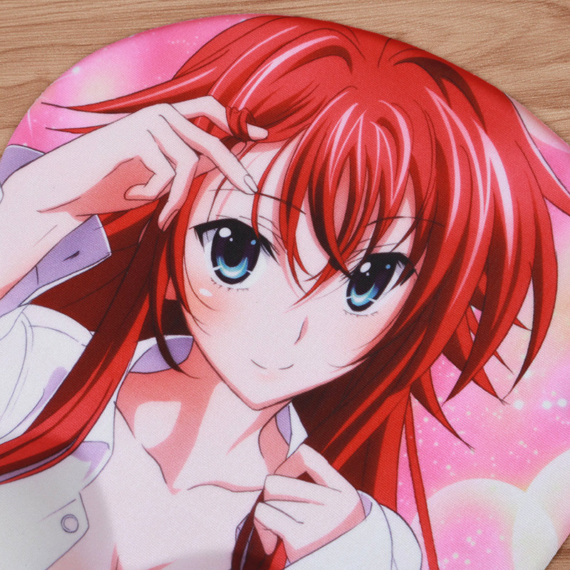 Anime Mouse Pad Gaming Cute 3D Wrist Rest Mousepad Sexy High School DxD ...