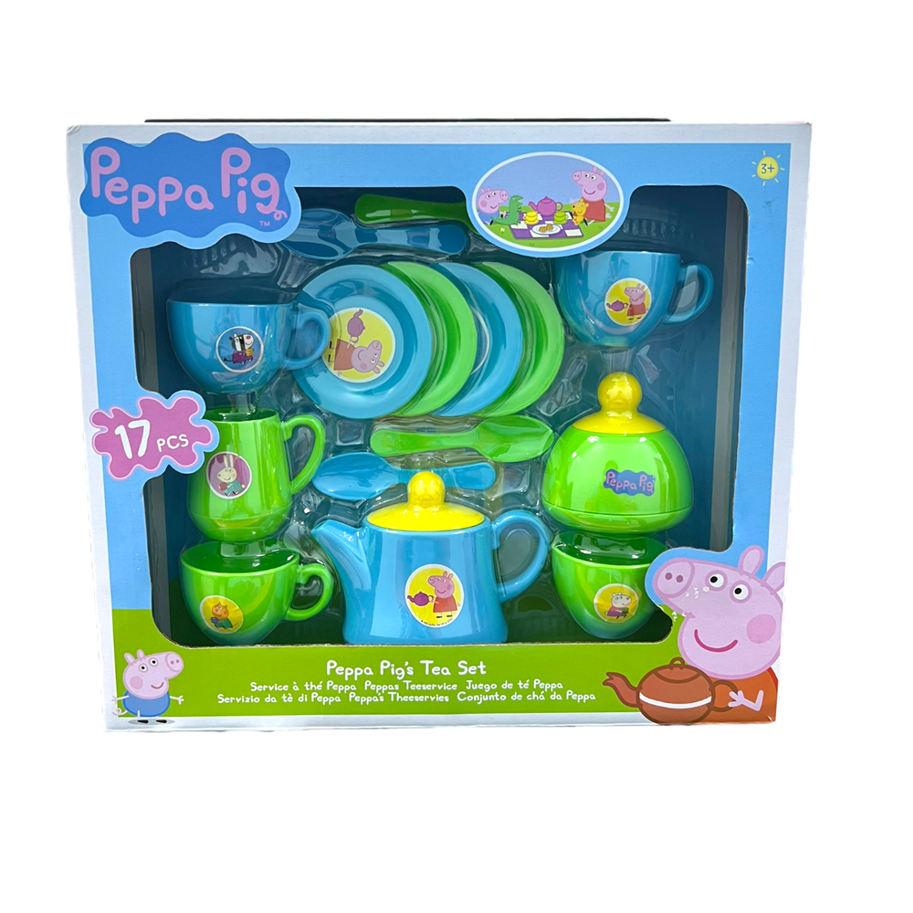 [คูปองลดเพิ่ม 11%] Peppa Pig Tea Set ของเล่นชุดน้ำชา | Lazada.co.th