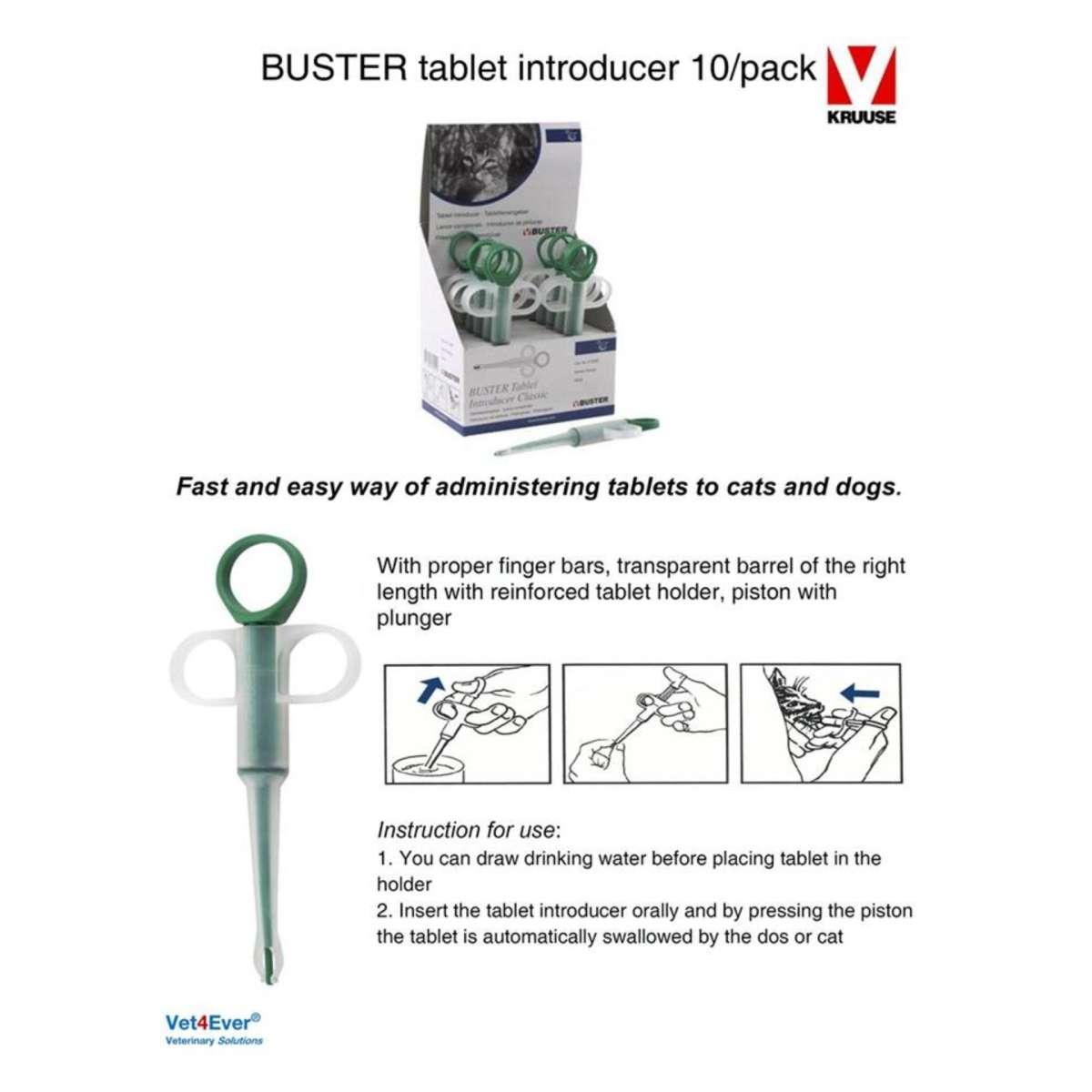 KRUSS Buster tablet intruducer dog cat ที่ป้อนยา ไซริงค์ป้อนยา แมว ...