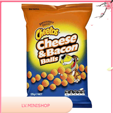 Cheese & Bacon Balls Cheetos 135 g/ลูกชีสและเบคอน ชีโตส 135 กรัม ...