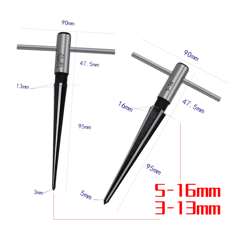 เหล็กเจาะ คว้าน reamer woodworker ดอกสว่านรีมเมอร์ 13mm 5-16mm สำหรับ ...