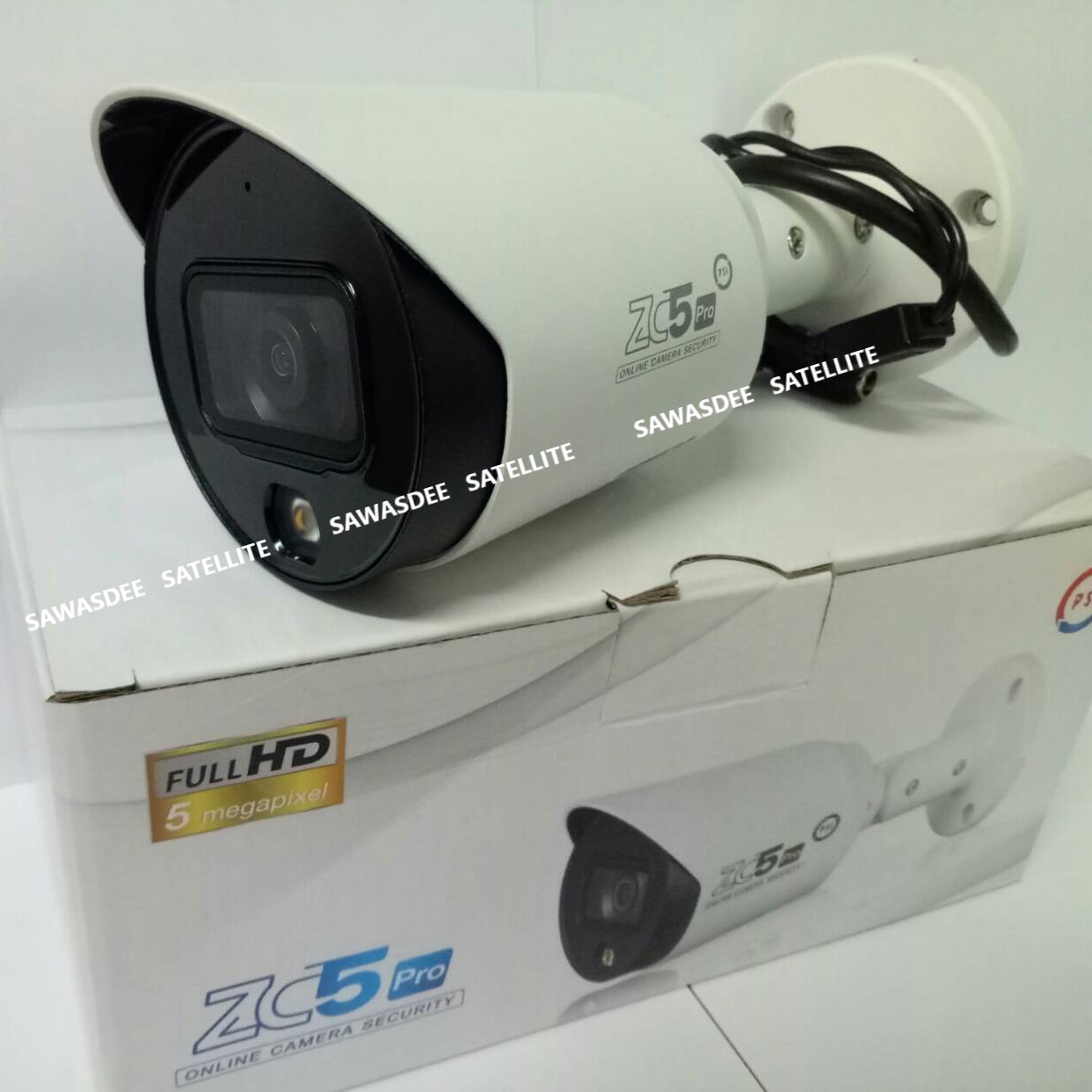 ( 1 ตัว ) กล้องวงจรปิด Z-Series (กลุ่ม DVR AI เท่านั้น) PSI รุ่น ZC5 PRO. (3.6 mm) Night Vision ...