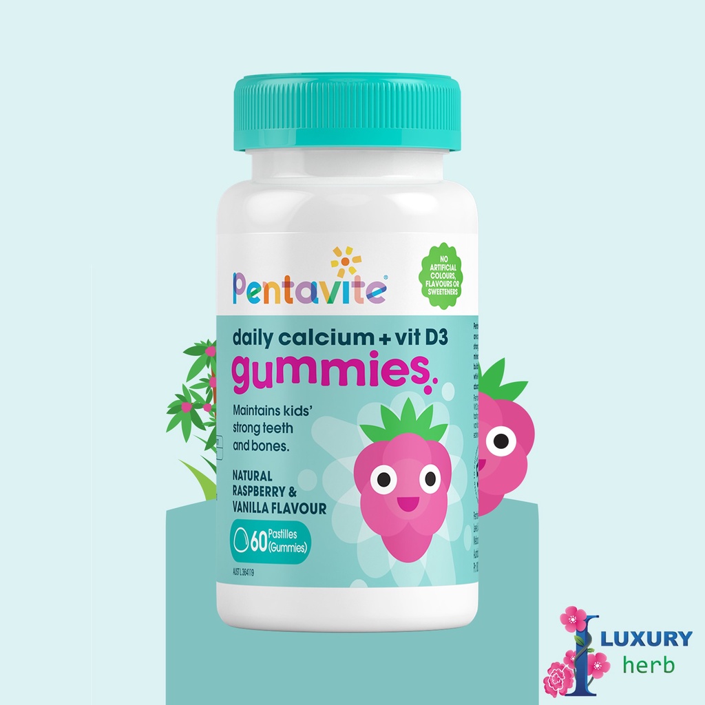 ของแท้ กัมมี่เด็ก Pentavite daily multivitamin 60 gummies - Mono Bee 89 ...