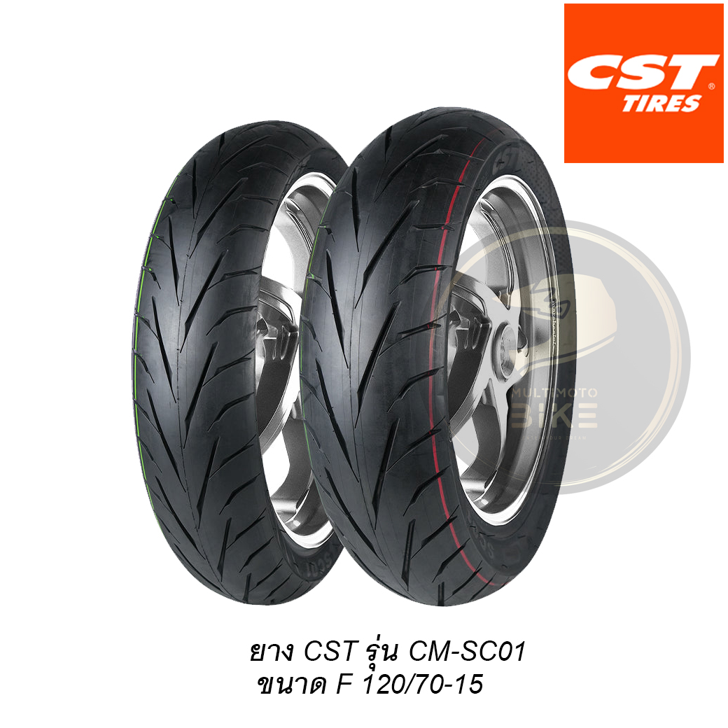 (จัดส่งฟรี) CST TIRES ยางบิ๊กไบค์ ซีเอสที ไทร์ รุ่น CM-SC01 (มีขนาด 110 ...