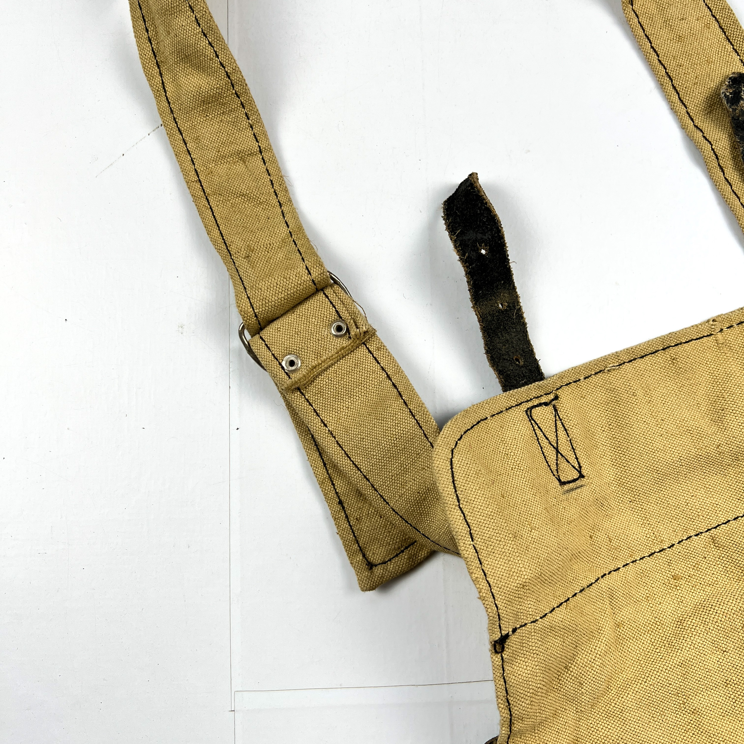 กระเป๋าสะพายข้าง Genuine Romanian army bag military canvas haversack ...
