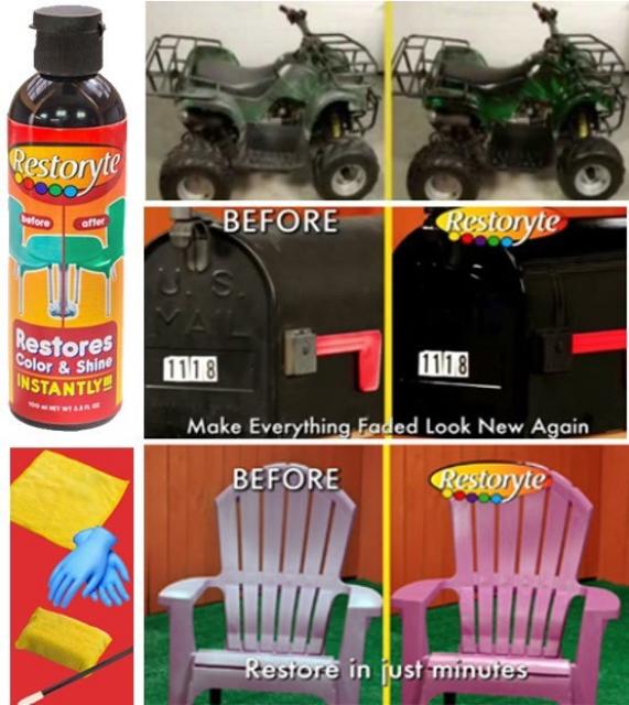 น้ำยาเคลือบเงา Restoryte น้ำยาฟื้นฟูเคลือบสีผิววัตถุ ทุกชนิด น้ำยา ...