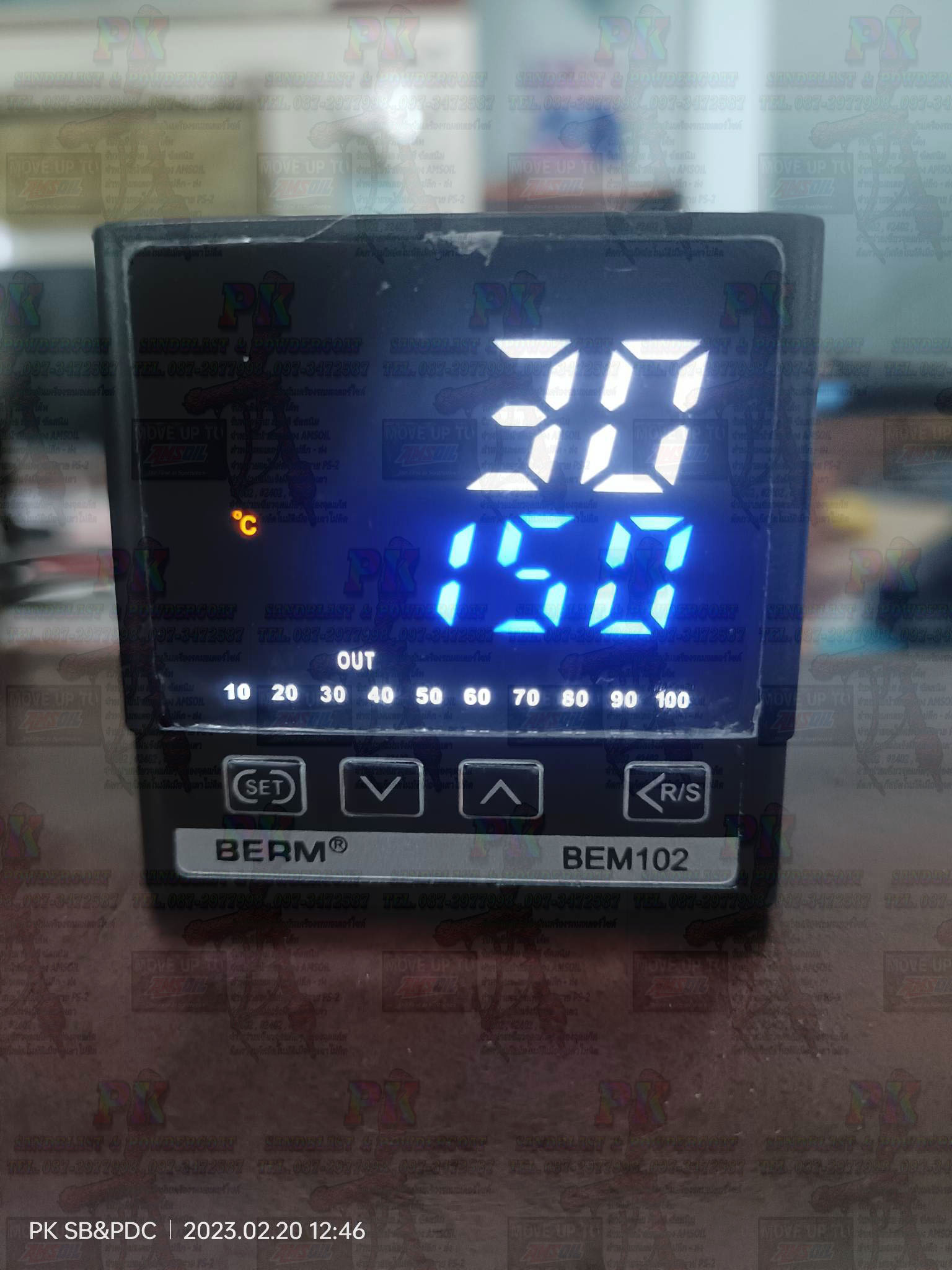 เครื่องควบคุมอุณหภูมิ PID Temperature controller Berm BEM102 / ตัวควบคุมอุณหภูมิดิจิตอล / PID ...