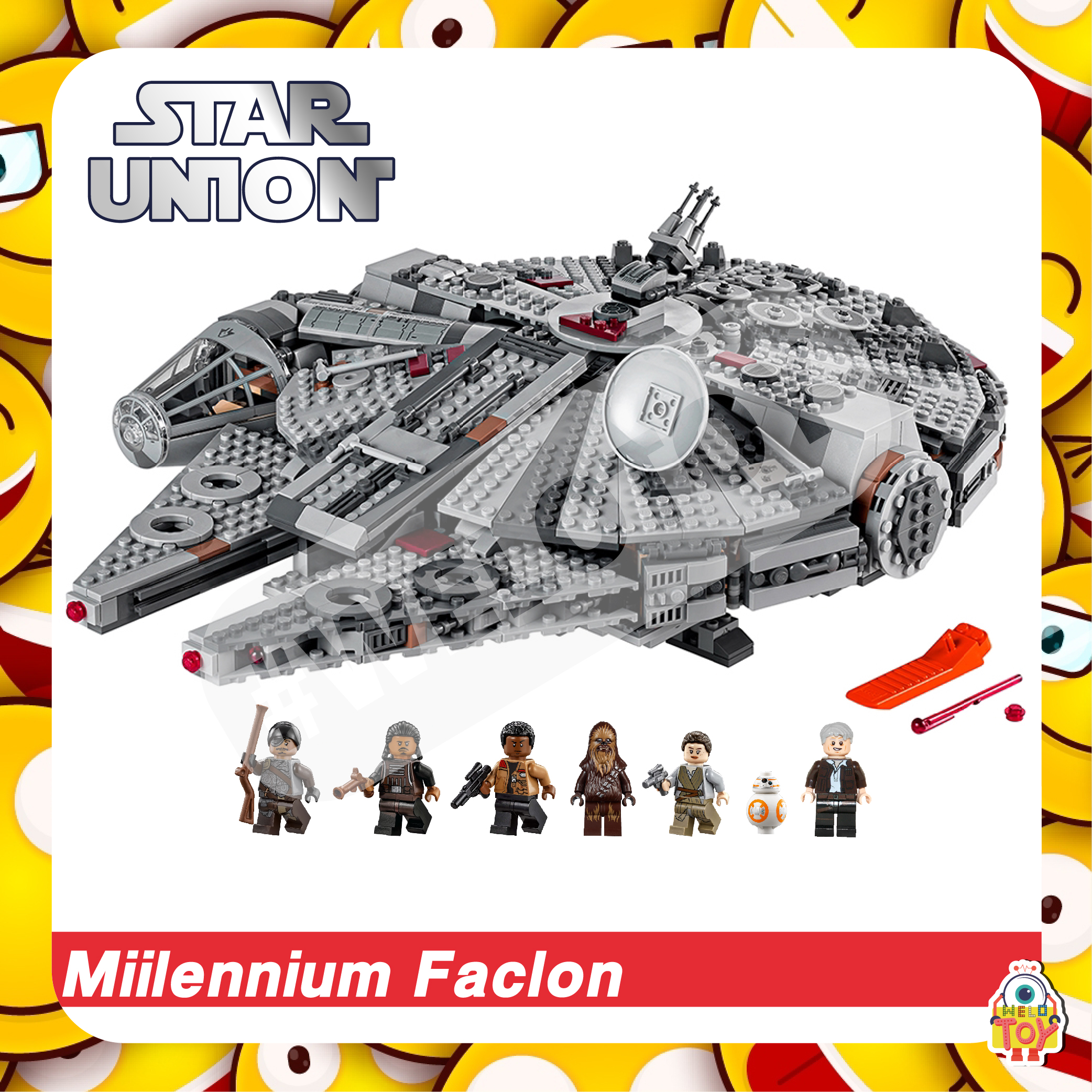 ตัวต่อ 19020 ยานสตาร์วอร์ฟาร์คอน Milennium Falcon จำนวน 1381 ชิ้น ...