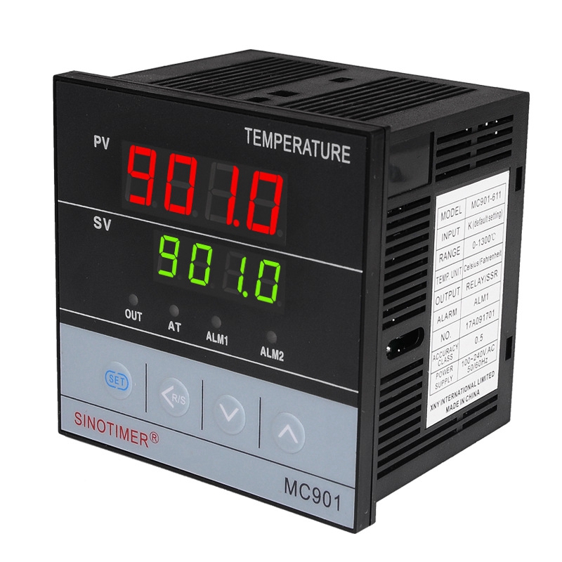 SINOTIMER MC901 Digital Waterproof PID Temperature Controller K Type ... SINOTIMER MC901 Digital Waterproof PID Temperature Controller K Type ...