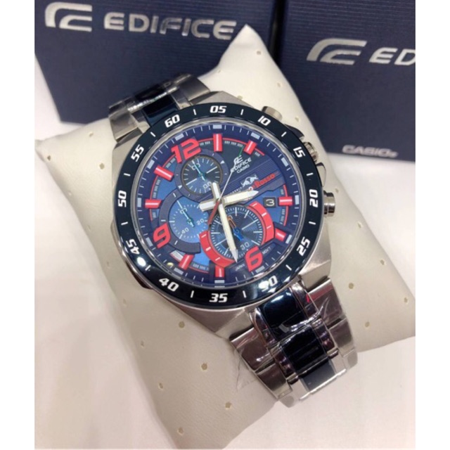นาฬิกาข้อมือผู้ชายCASIO Edificeสายสแตนเลส Scuderia Toro Rosso Limited ...