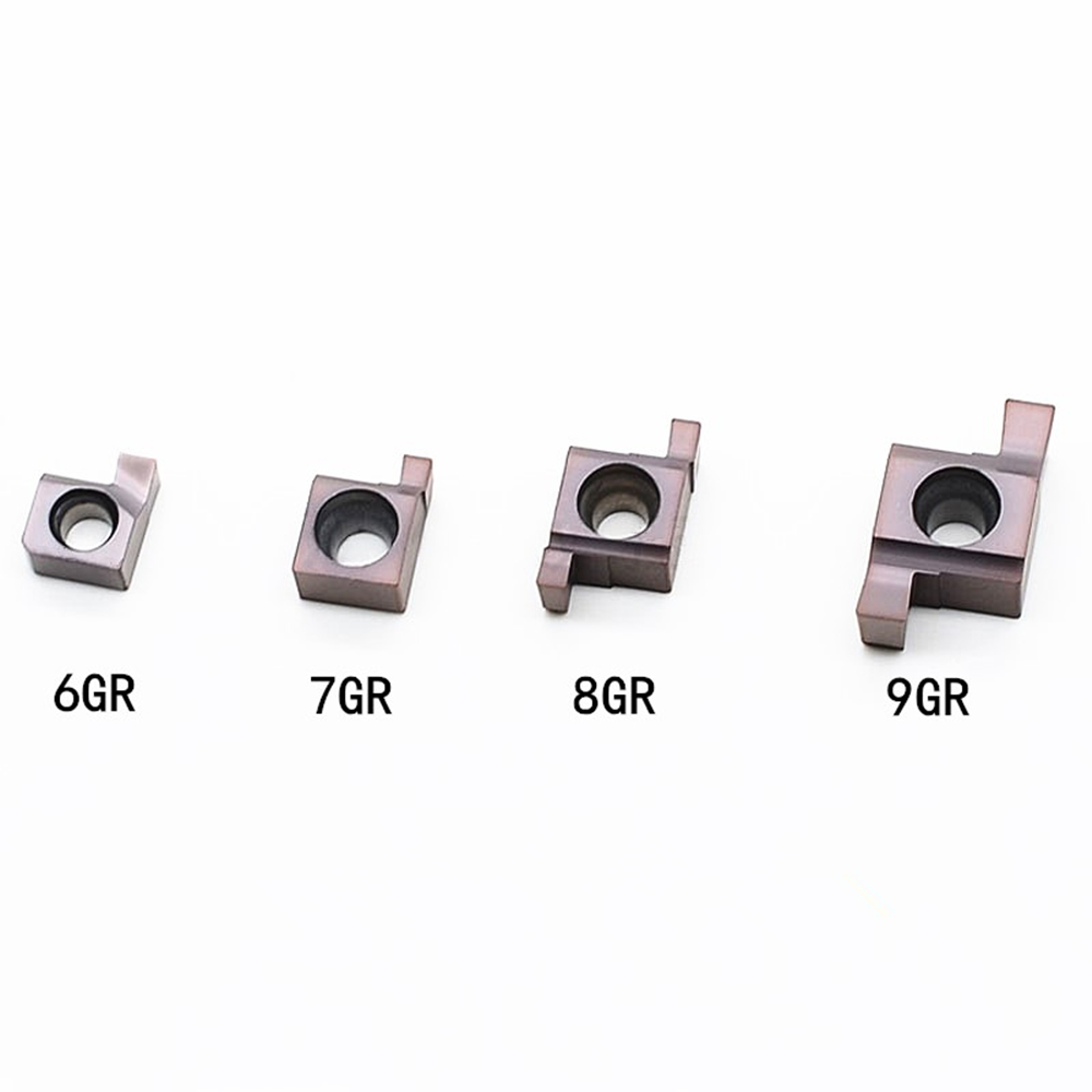10PCS 6GR 7GR 8GR 9GR ภายใน Groove Carbide Turning Inserts.7GR 8GR 9GR ...