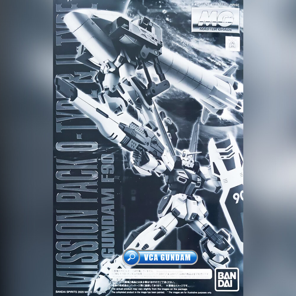 ⭐️ PREMIUM BANDAI PB GUNPLA MASTER GRADE MG 1/100 MISSION PACK O U O-TYPE U-TYPE TYPE GUNDAM F90 ...