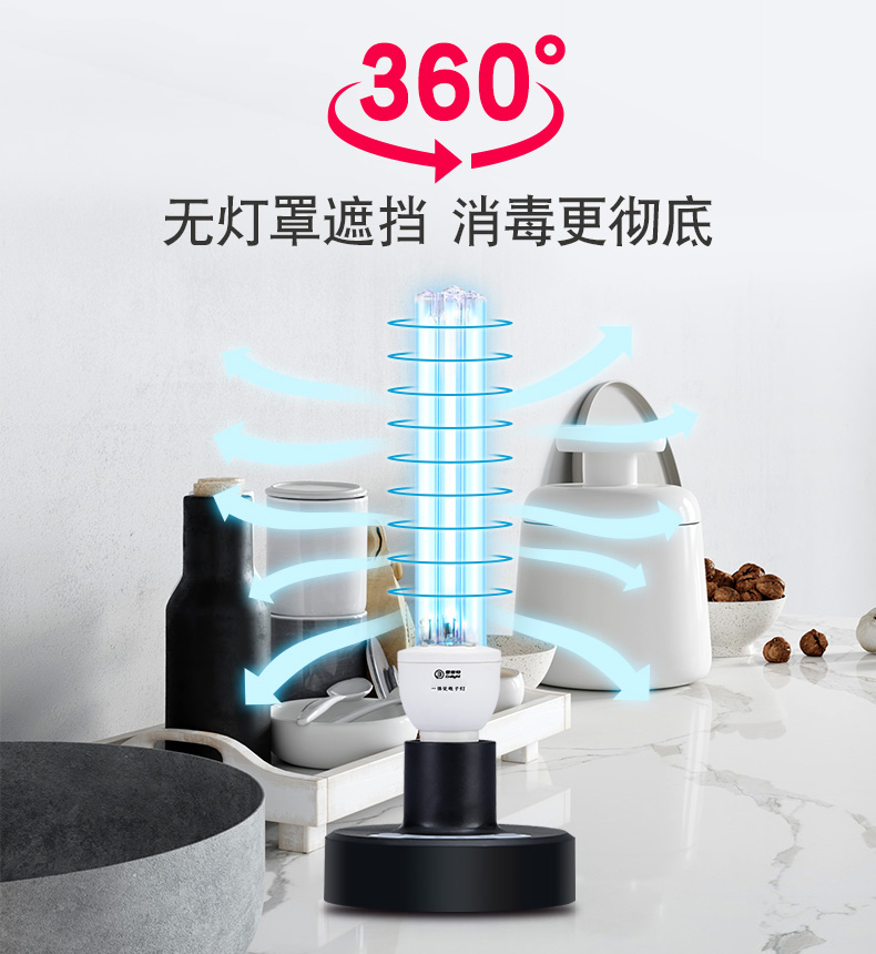 15W/25W/36W E27 UV Lamp Quartz for disinfection bactericidal ...