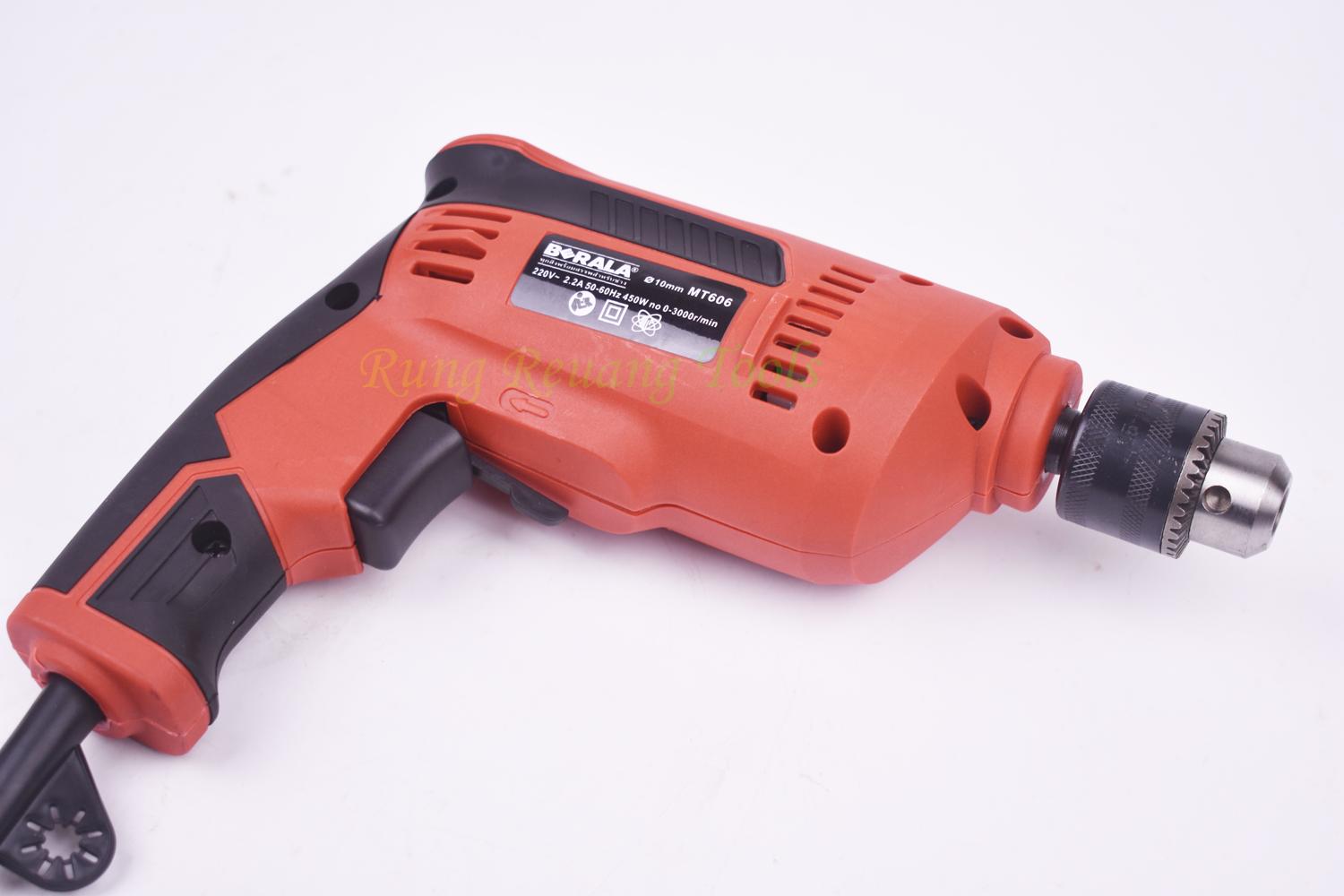 BERALA สว่านปรับรอบซ้าย-ขวา 10 mm. รุ่น MT-606 - NK Tools - ThaiPick