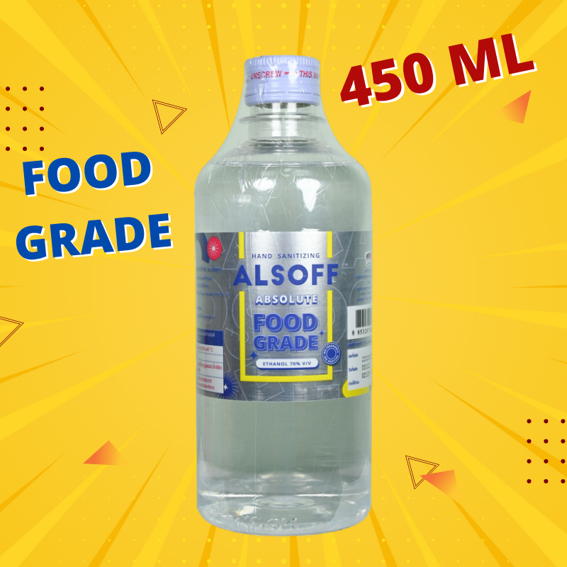แอลกอฮอล์ ล้างมือ Alcohol Alsoff Food Grade กลิ่นสตรอเบอรี่ / แอลซอฟฟ์ แฮนด์ ซานิไทซิง แอบโซลูท ...