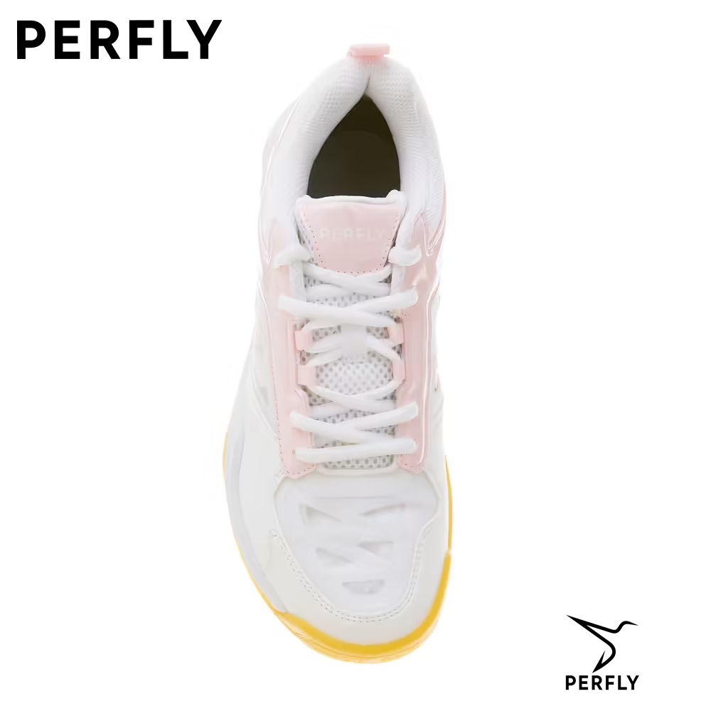 รองเท้าแบดมินตันหญิง PERFLY MS 506 สีชมพู WOMEN BADMINTON SHOES PERFLY ...