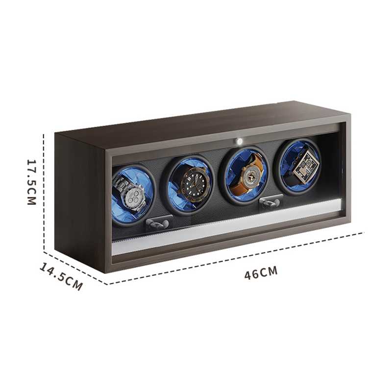 IBBETON Brand Luxury Wood Watch Winder High-End1 2 3 4 Slot Automatic ...