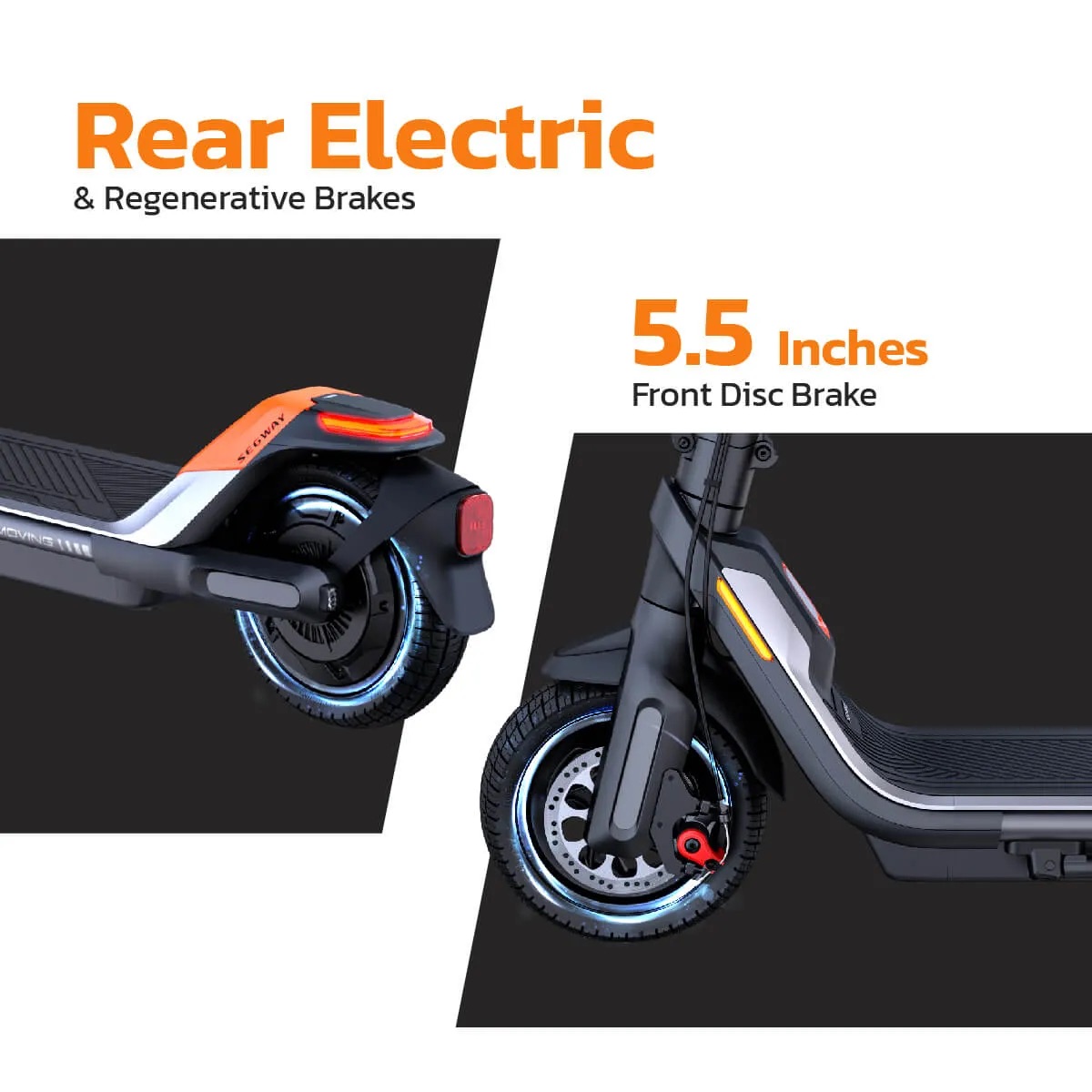 Official Store Ninebot P65U สกู๊ตเตอร์ไฟฟ้า Segway KickScooter P Series ...
