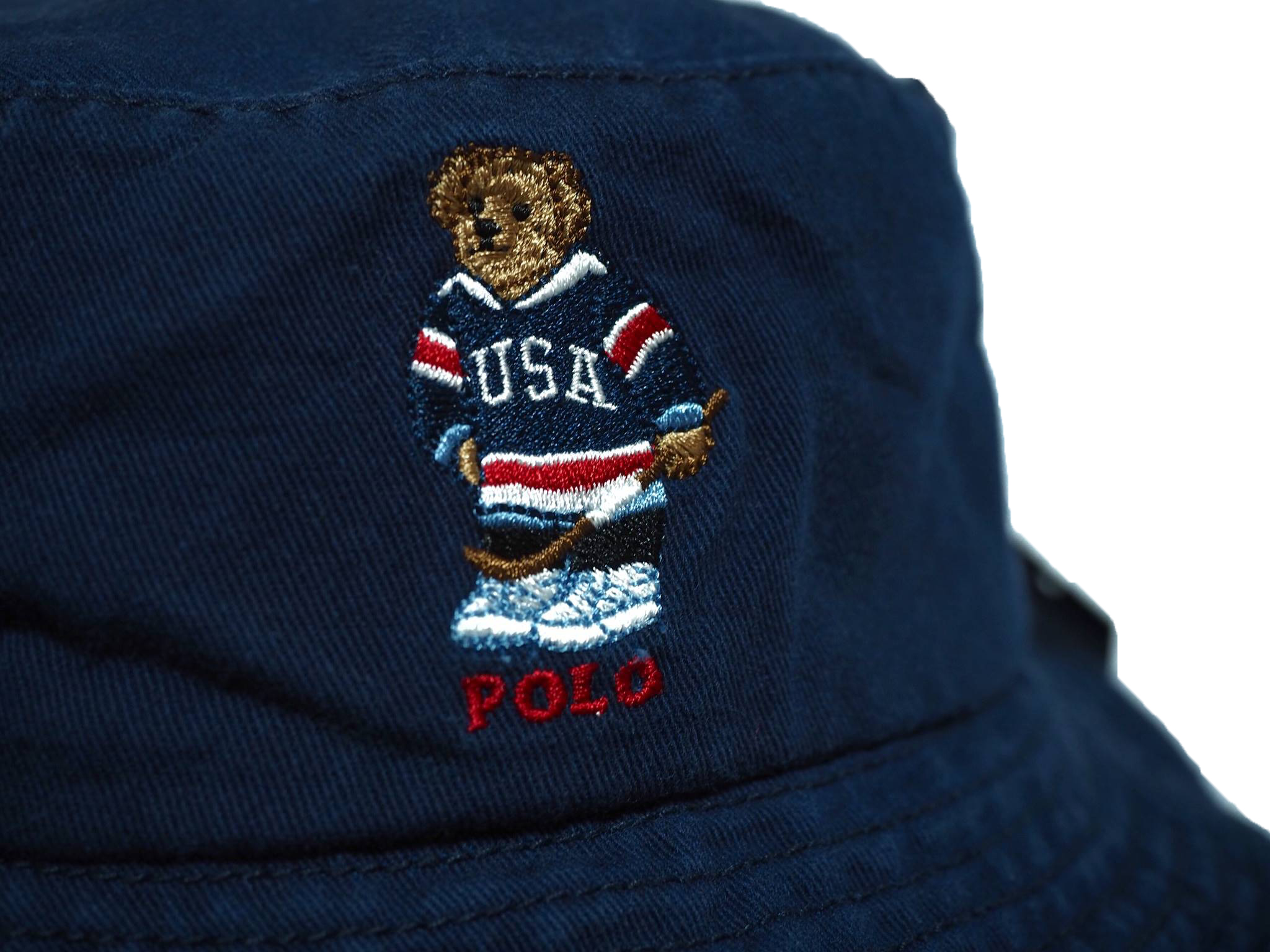 Polo Ralph Lauren Teddy Bear bucket hat ของแท้ - Vasereen.Style - ThaiPick