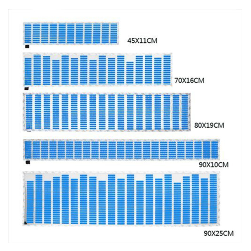 Car Blue LED Music Rhythm Flash Light Sound Activated Sensor Led ...