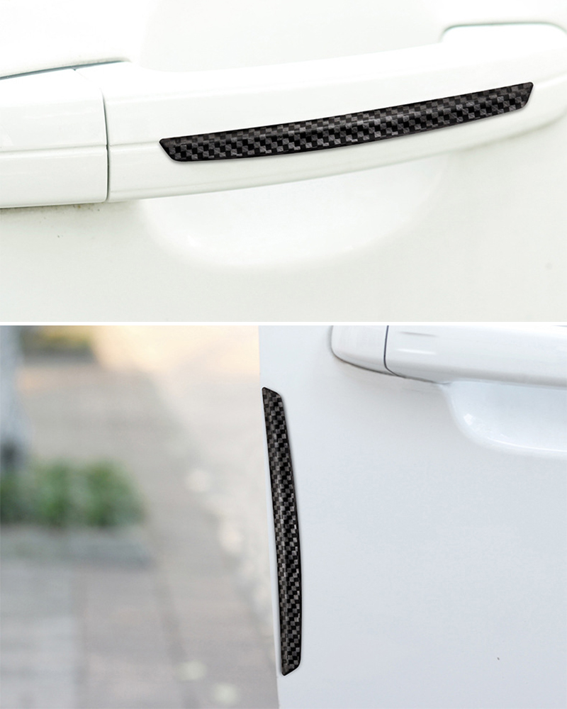 Universal Car Door Anti-collision Protector Bar Black Edge Protection ...