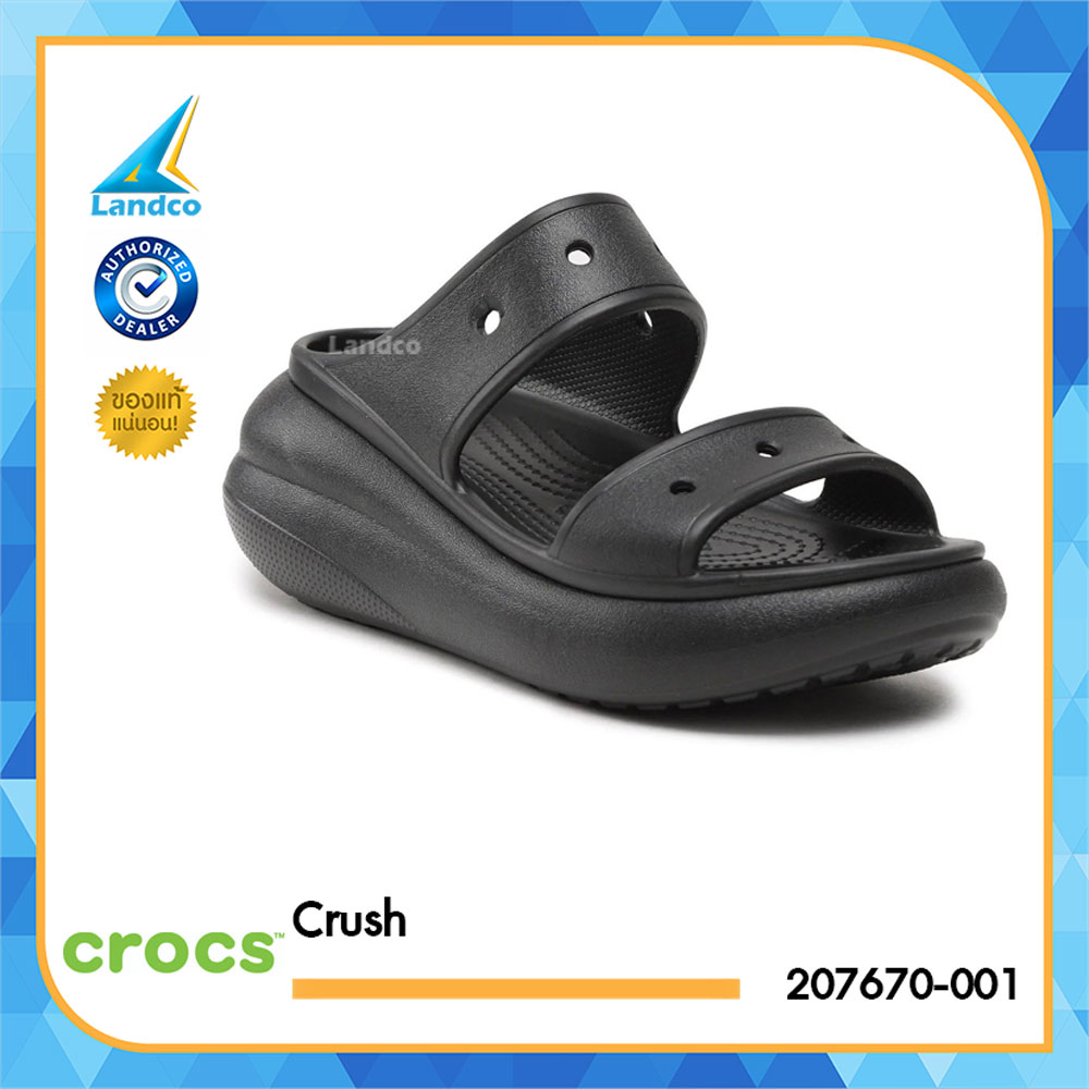 Crocs Collection รองเท้า รองเท้าแตะ Crocs ND UX CS Crush Sandal 207670 ...