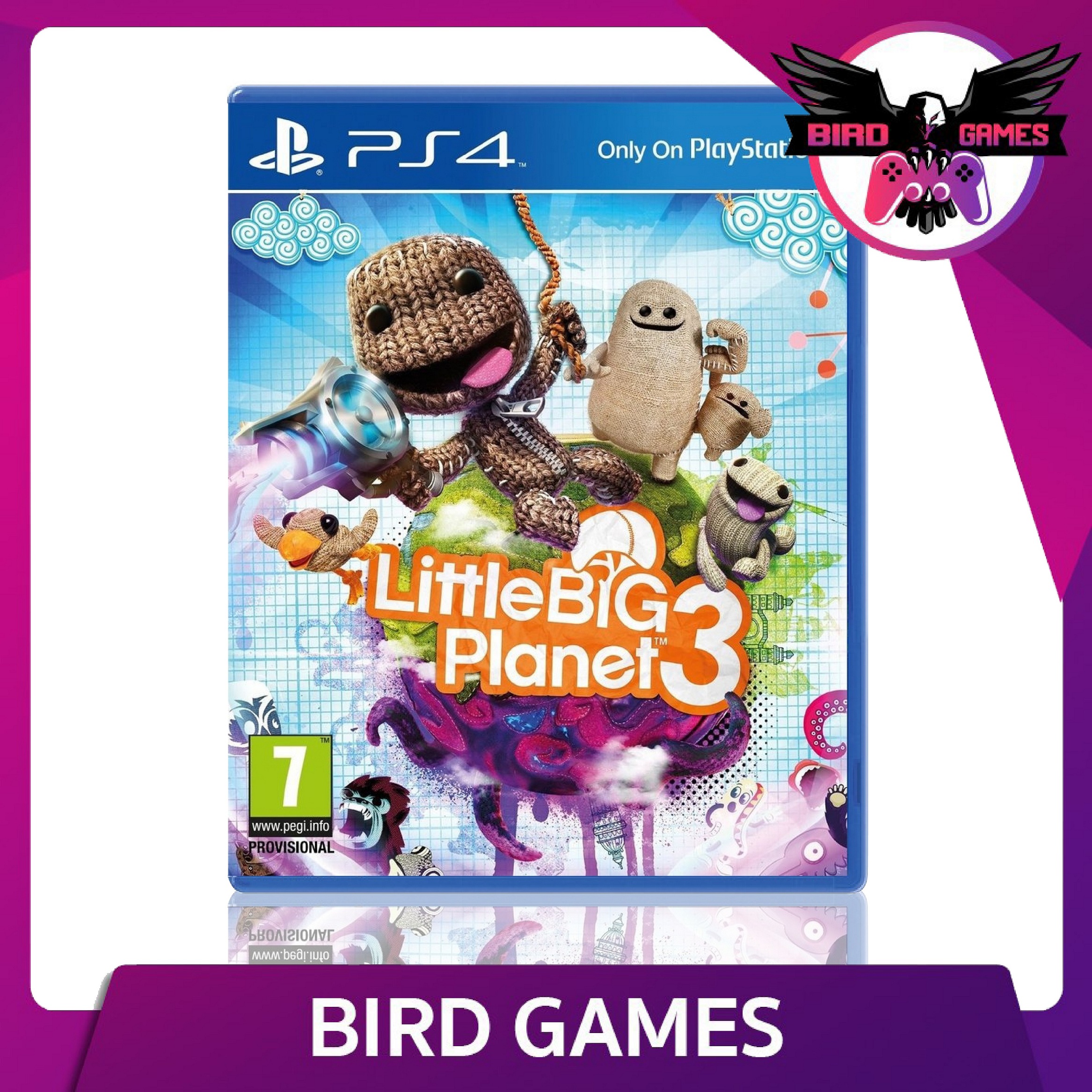 PS4 : LittleBig Planet 3 [แผ่นแท้] [มือ1] [เกมส์ps4] [เกมps4] [game ps4 ...