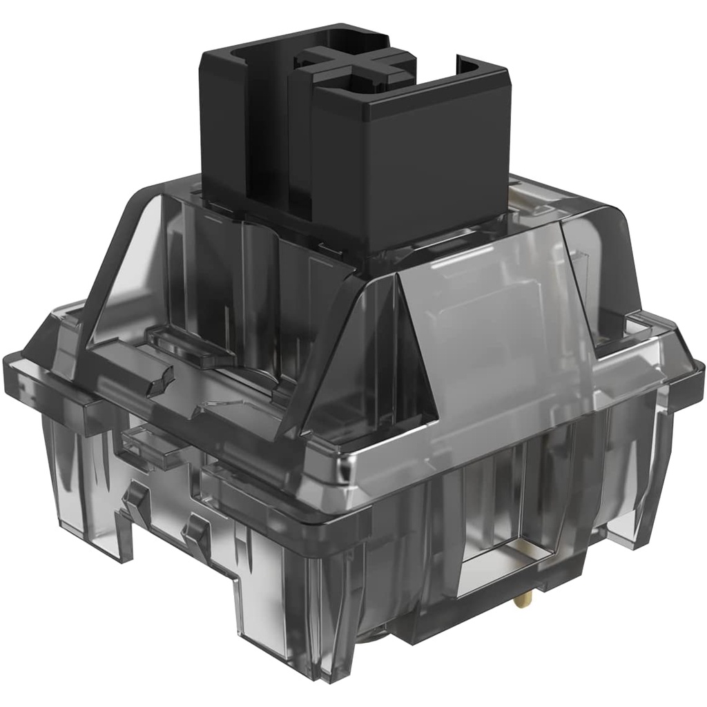 AKKO CS Jelly Black Linear Switch 1 กล่อง มี 45 ตัว สวิตช์คีย์บอร์ด ...