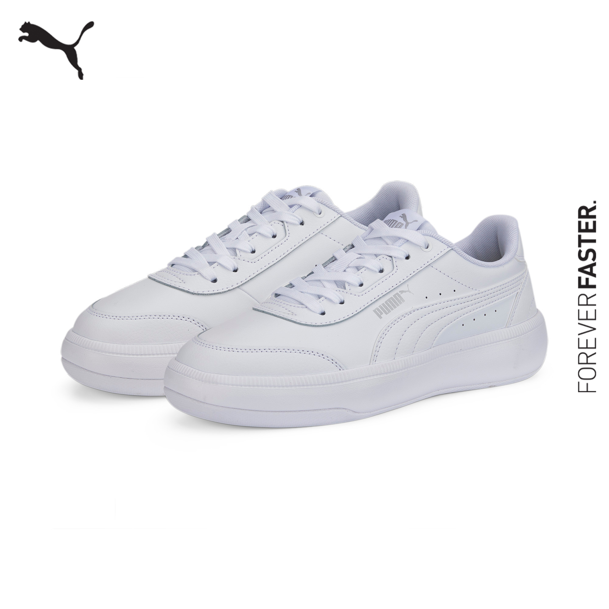 PUMA BASICS - รองเท้ากีฬาผู้หญิง Tori สีขาว - FTW - 38302602 - PUMA ...