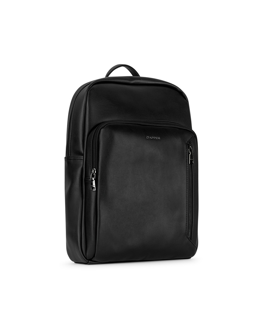 DAPPER กระเป๋าเป้ Triple Zipper Tech Backpack สีดำ - DAPPER - ThaiPick