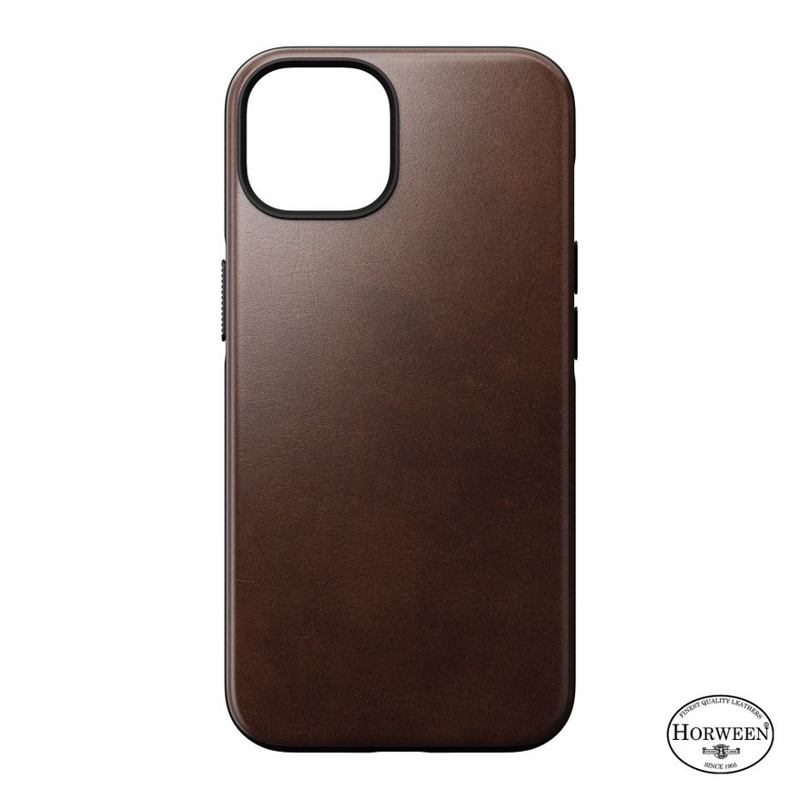Nomad Modern Leather Horween Case iP 14 / 14 Plus / 14 Pro / 14 Pro Max ...
