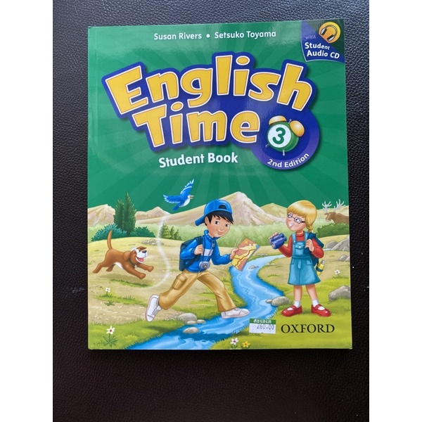 หนังสือเรียน แบบฝึกหัด ชุด English Time Student Book แ Workbook ป.1 ป.2 ...