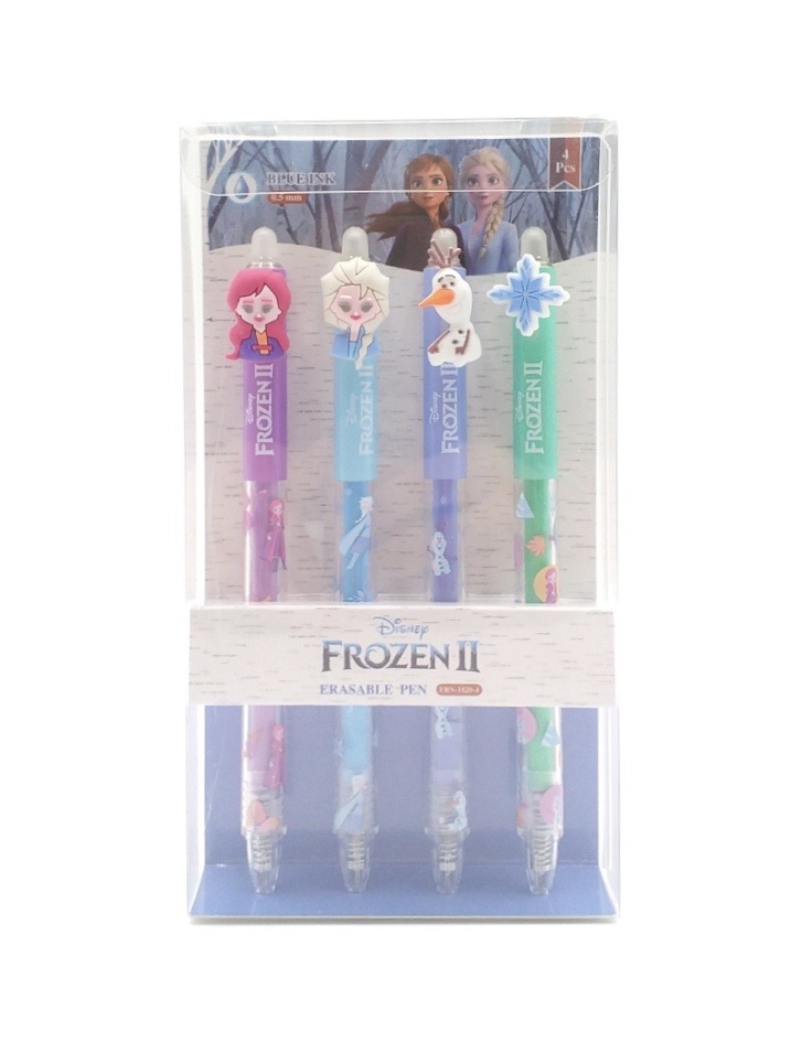 [4 pcs] Prozen Erasable pen blue ink ปากกาลบได้ Frozen ลิขสิทธิ์แท้ ...