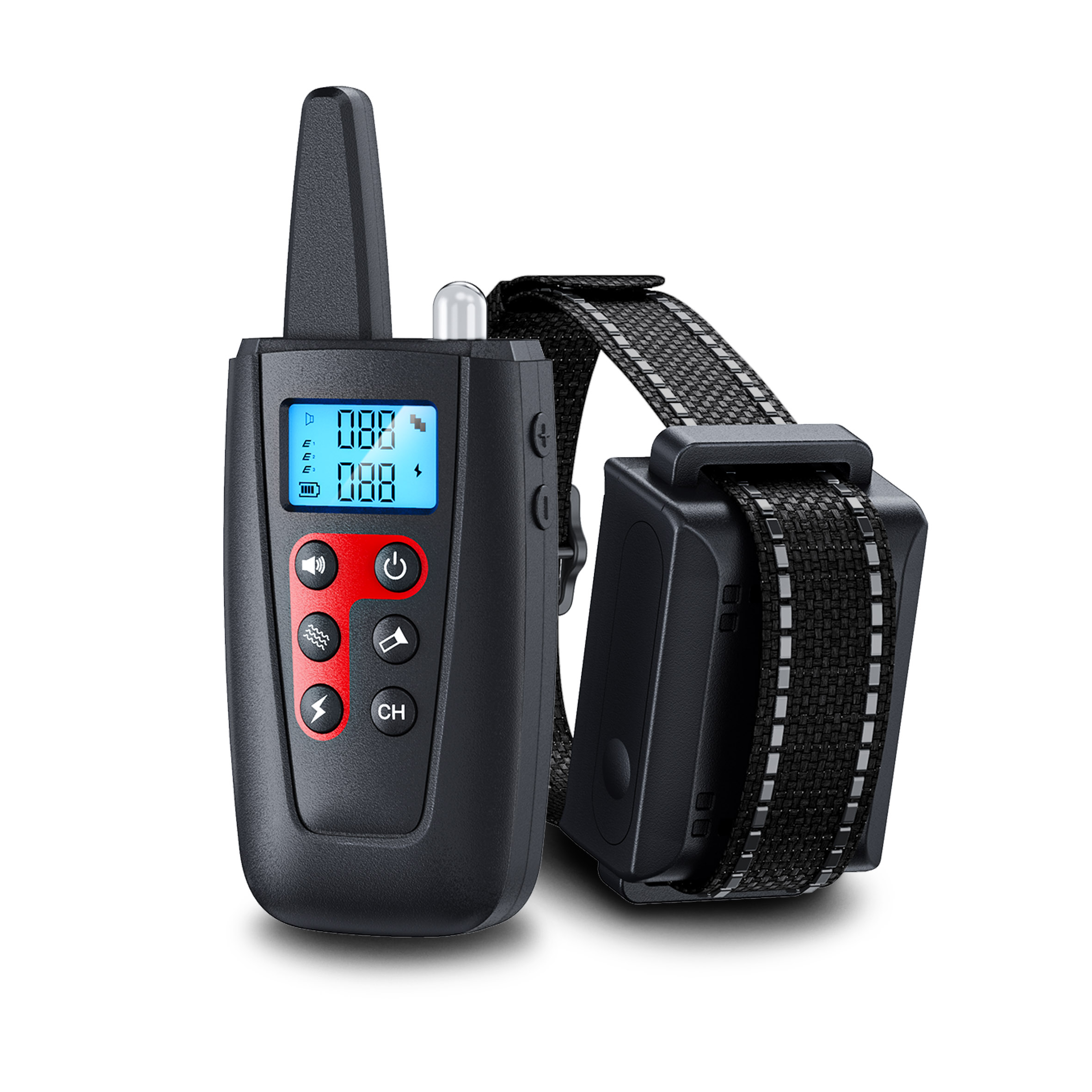Dog Training Collar, Safe No Shock Dog Collar with Remote 550Yd Remote ...