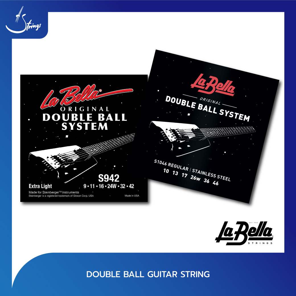 สายกีตาร์หัวตัด La Bella Double Ball Electric Guitar String | Strings Shop - Strings Shop - ThaiPick