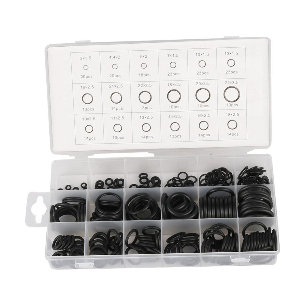 279Pcs NBR Rubber Seal O Ring Assortment Kit Garden Different Sizes ...