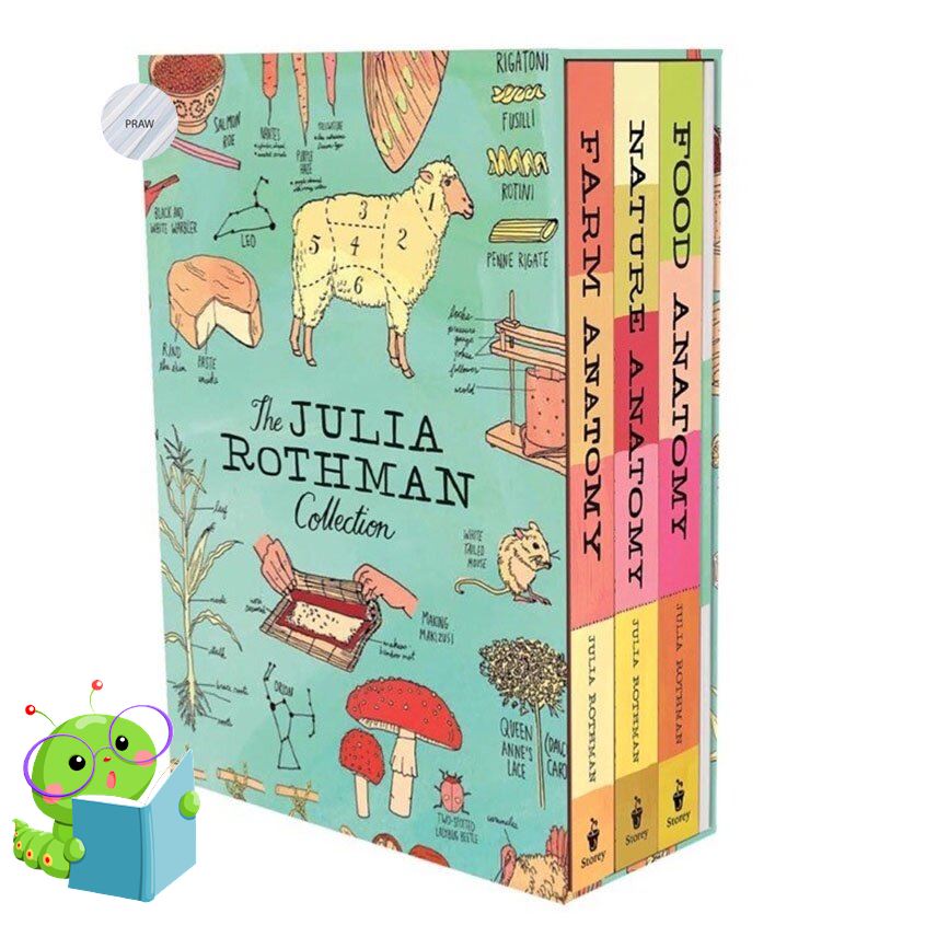 Right now ! The Julia Rothman Collection : Farm Anatomy, Nature Anatomy ...