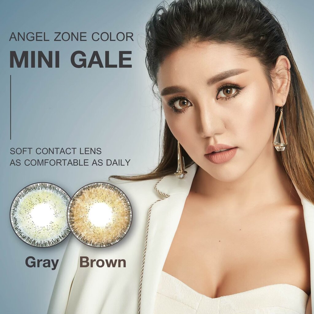 Angel Zone คอนแทคเลนส์ รุ่น 14.2 Casey Choco/Black (Natural) - Angel Zone - ThaiPick