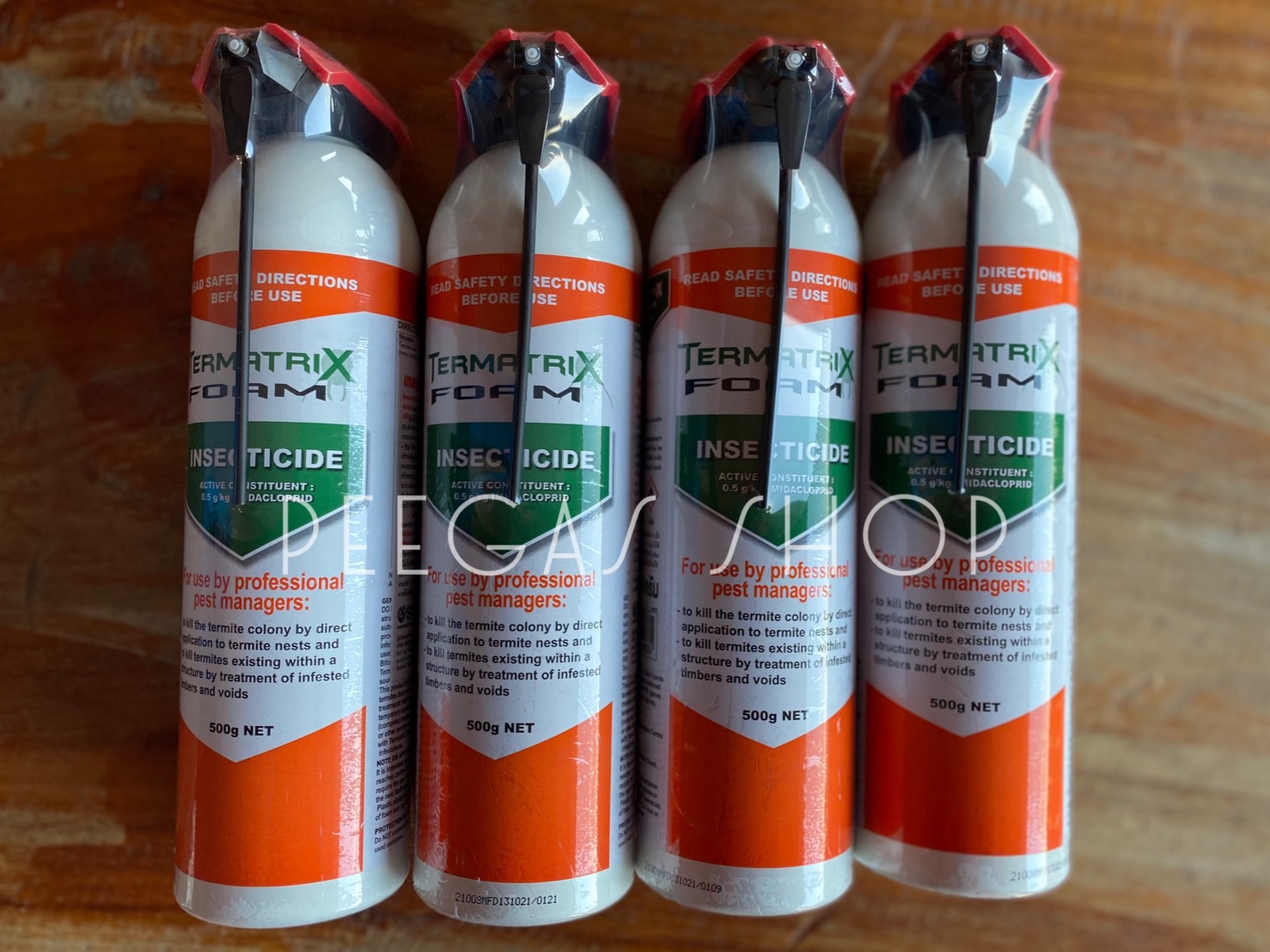 Termatrix Foam (เทอร์แมทริกซ์)โฟมกำจัดปลวก ตายยกรัง ผลิตวันที่ 08072565 - Peegas Shop - ThaiPick