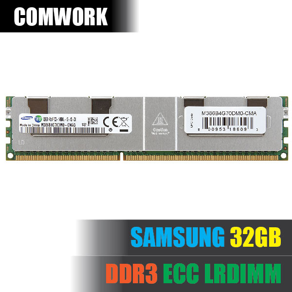 แรม SAMSUNG 32GB DDR3 ECC LRDIMM LOAD REDUCE SERVER RAM MEMORY PC3 X79 ...