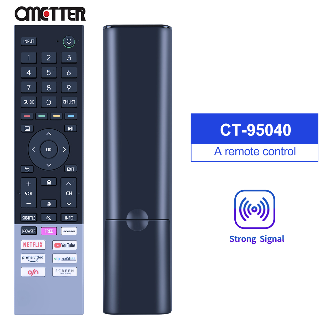 เสียงบลูทูธ CT-95040การควบคุมระยะไกลเหมาะสำหรับโตชิบา4พันอัลตร้า HD ...