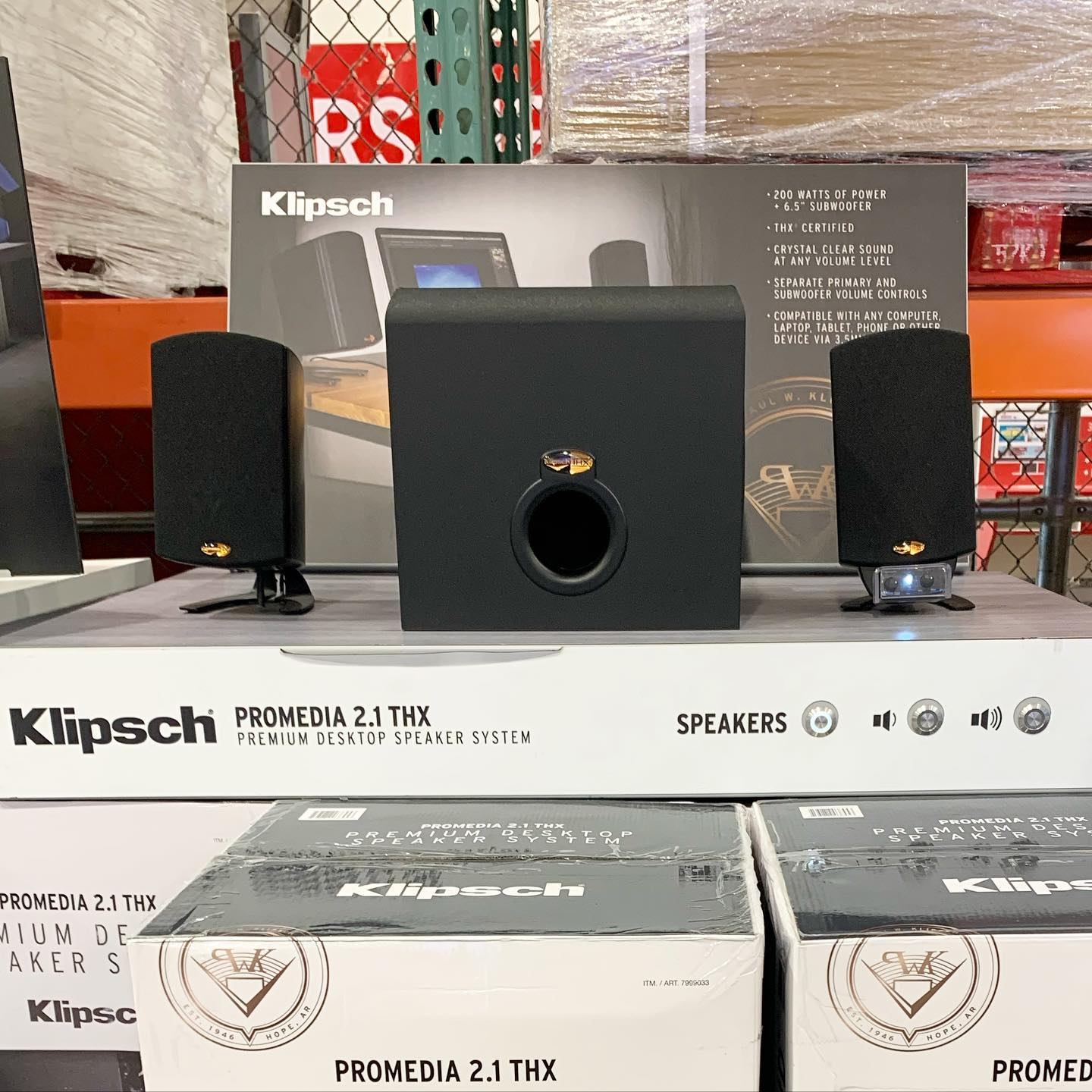 ลำโพง Klipsch ProMedia 2.1 THX Certified Computer Speaker System ...