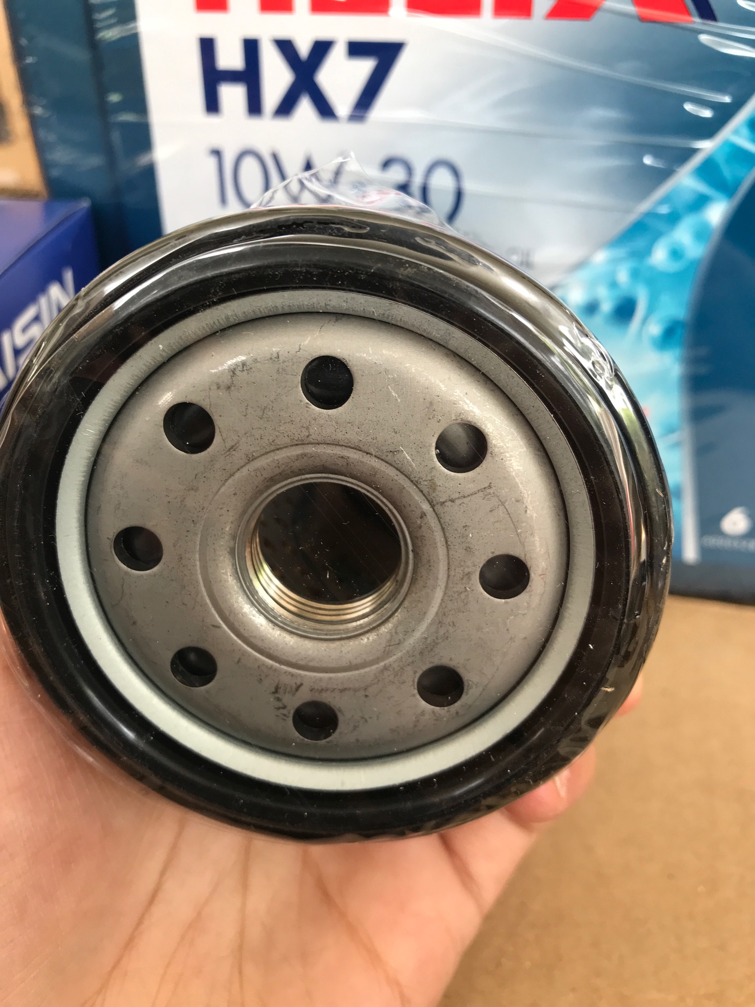 แพ็คคู่ น้ำมันเครื่อง เชล ดีเซล shell hx7 sae 10w-30 ขนาด 6 ลิตร + 1 ...