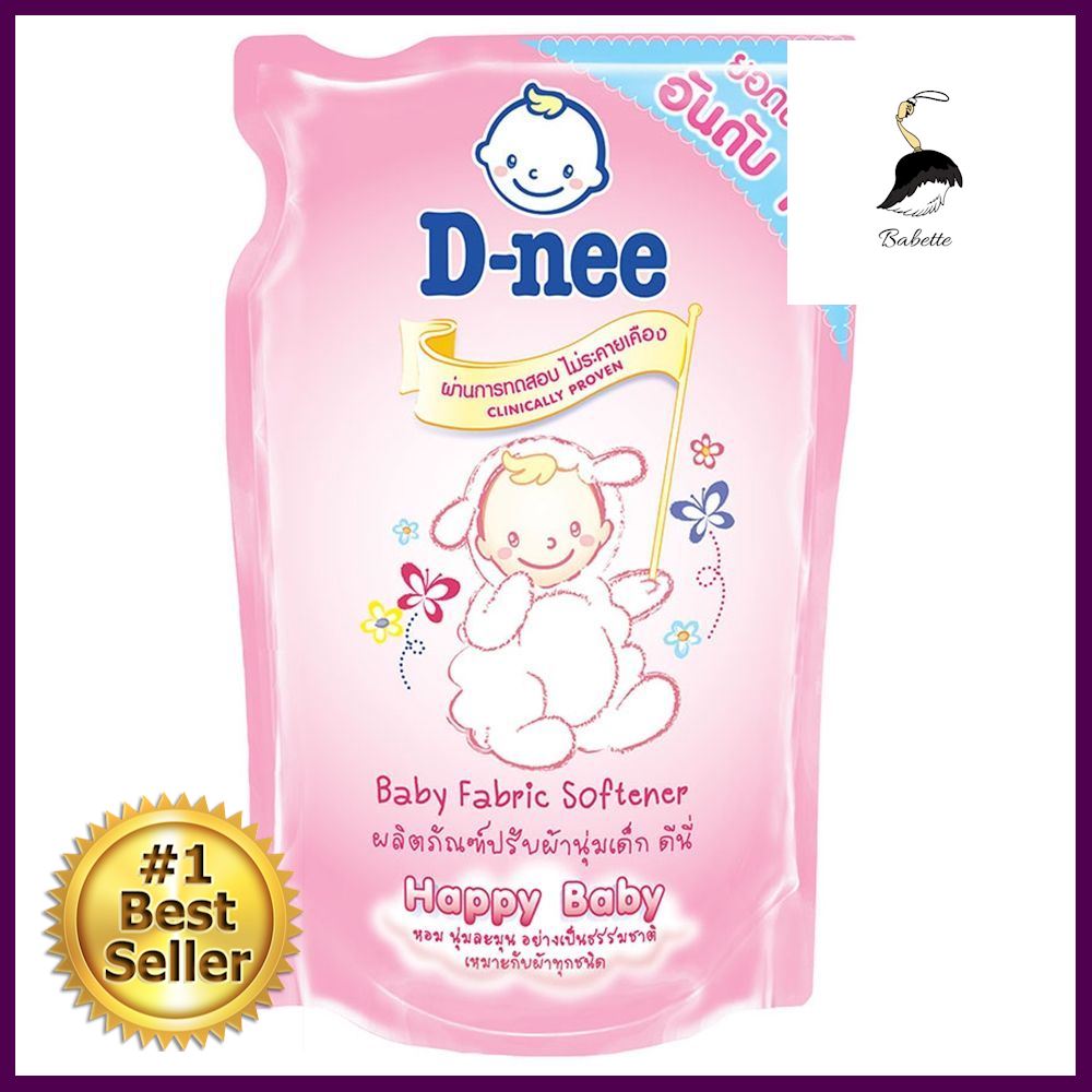 น้ำยาปรับผ้านุ่มเด็กชนิดเติม D-NEE 600 มล. สีขาว - Seventeen - ThaiPick